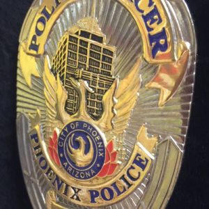 Placa Policía Fénix Phoenix Police Badge Arizona - Insignia Online