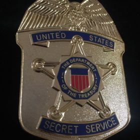 Placa Servicio Secreto Estados Unidos - Insignia Online