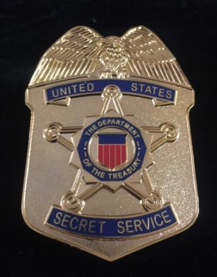 Placa Servicio Secreto Estados Unidos - Insignia Online