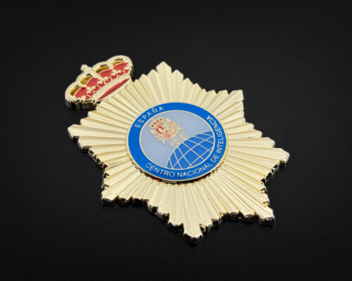 Placa del CNI (Cuerpo Nacional de Inteligencia) - Insignia Online